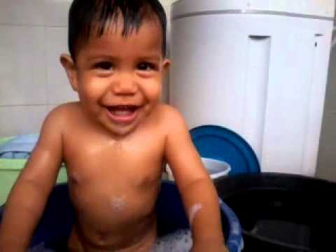 My Little Boy Take A Bath Youtube