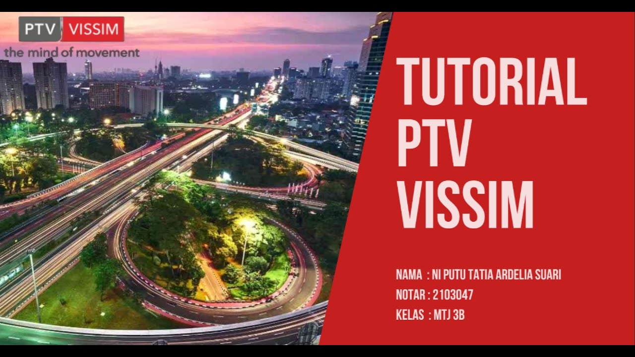 Tutorial Ptv Vissim Youtube