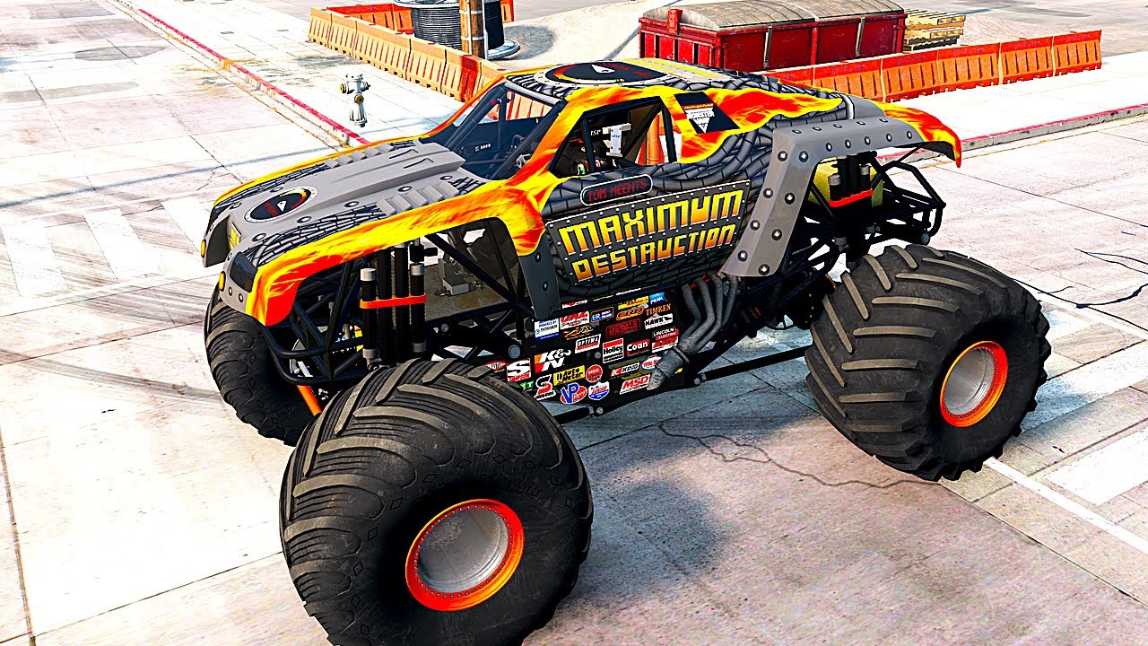Max D Monster Jam Urban Assault Ps2 Gameplay Youtube