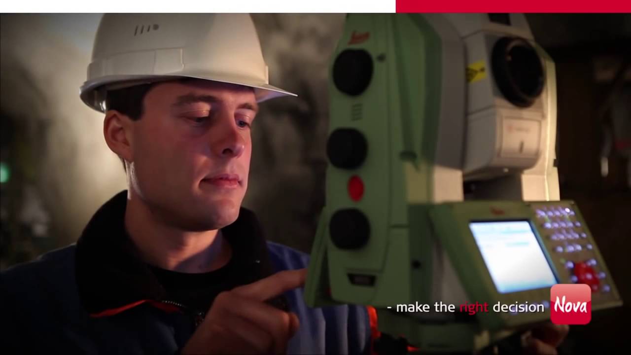 7 Leica Nova Tunneling Application Geotop Youtube