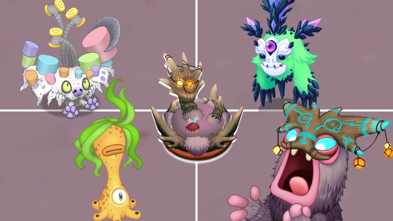 Magical Sanctum All Monsters Sounds And Animations My Singing