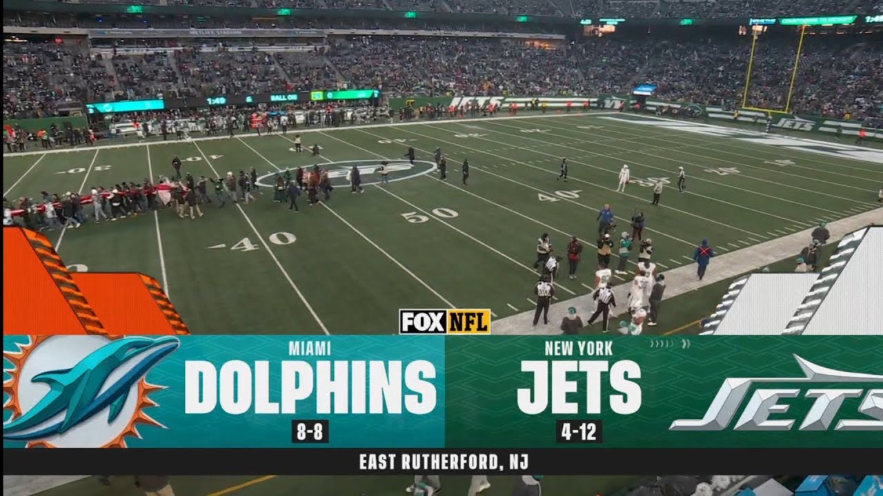 Nfl On Fox Intro Mia Nyj 1 5 2025 Youtube