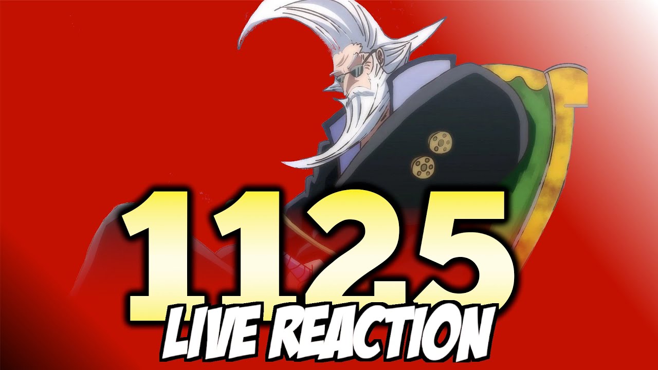 One Piece 1125 Live Reaction Youtube
