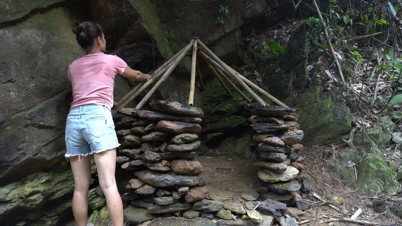 Living Off Grid Solo Bushcraft In 365 Days Build Shelter Tent Free