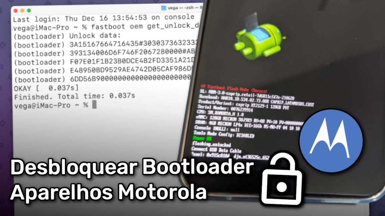 Desbloquear Bootloader De Aparelhos Da Motorola Método Com E Sem Pc