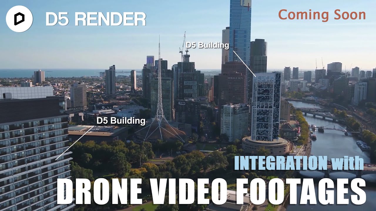 D5 Render Exterior Tips And Tricks Integration With Drone Footages