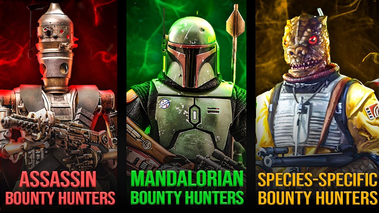 Star Wars Bounty Hunters List