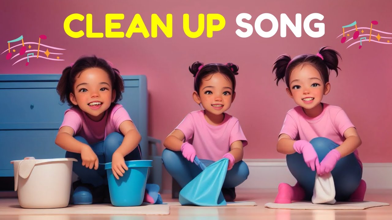 Clean Up Song For Kids ｧｹ笙ｬ 5 Minutes Tidy Up Song With Loop Repeat