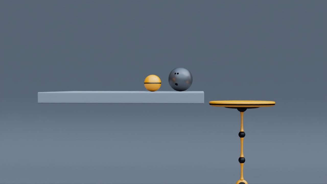 Bouncing Ball Animation Ball Obstacle Course Animation In Autodesk
