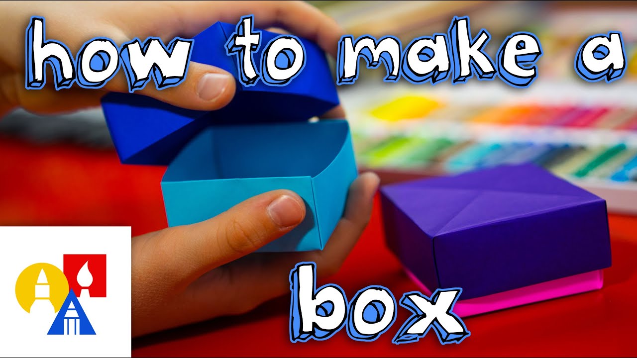How To Fold An Origami Box With Lid Youtube