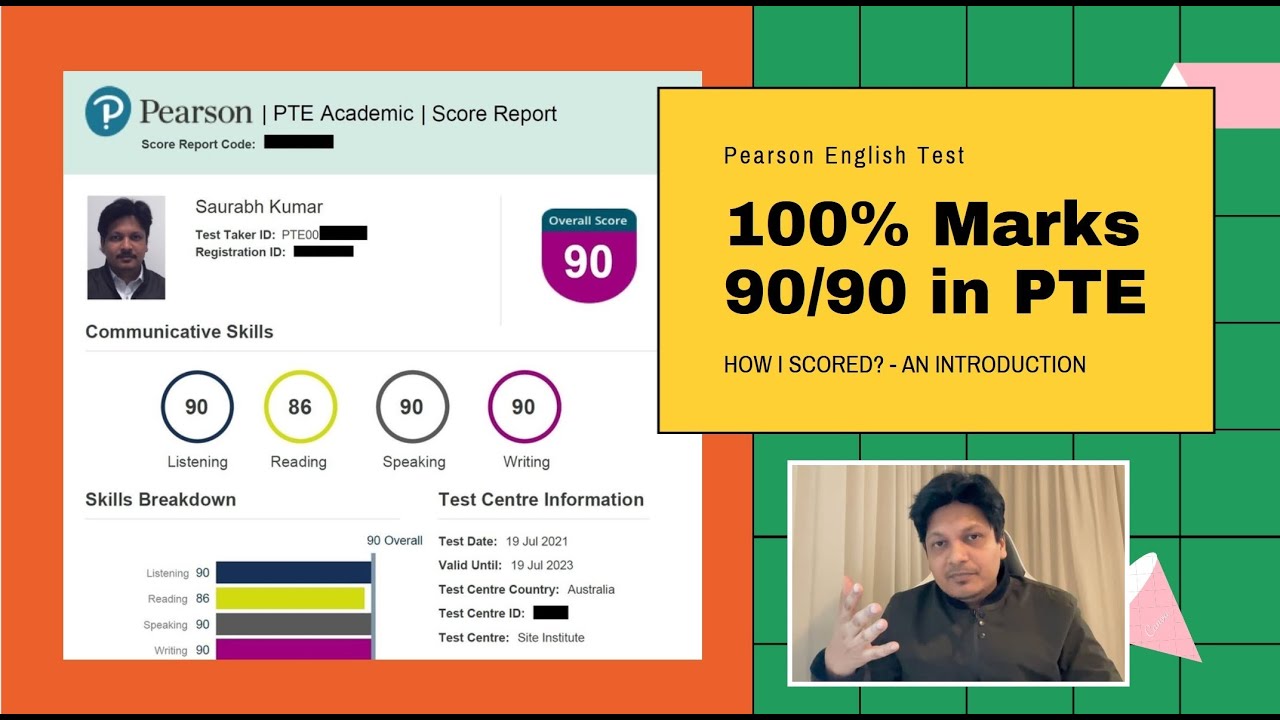 How I Scored 100 Marks 90 90 In Pte Exam An Introduction Youtube