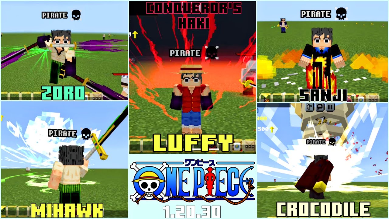 One Piece Addon Minecraft Pe 1 20 One Piece Addon Mcpe Anime Addon
