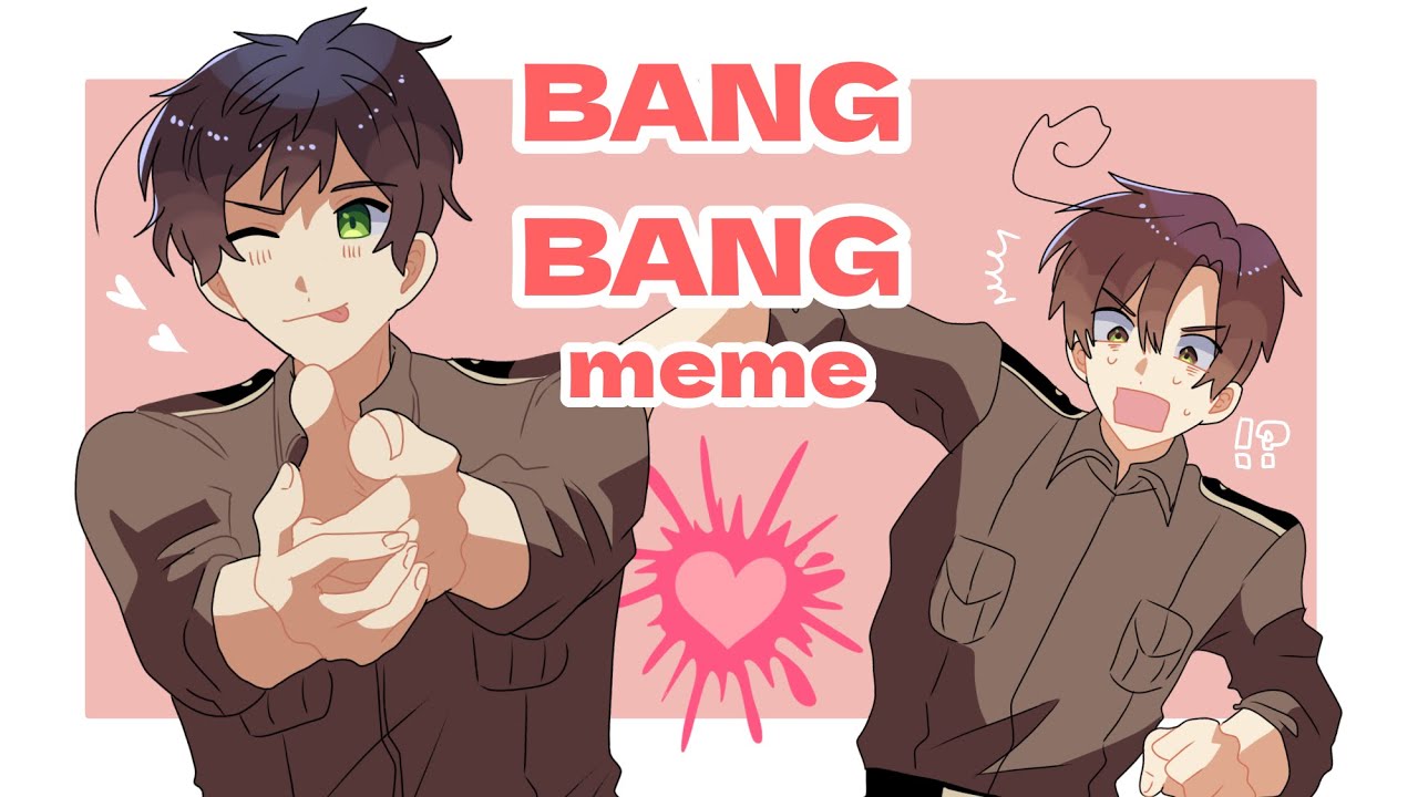 Apヘタリア手描き Bang Bang Meme Hetalia Spamano Youtube