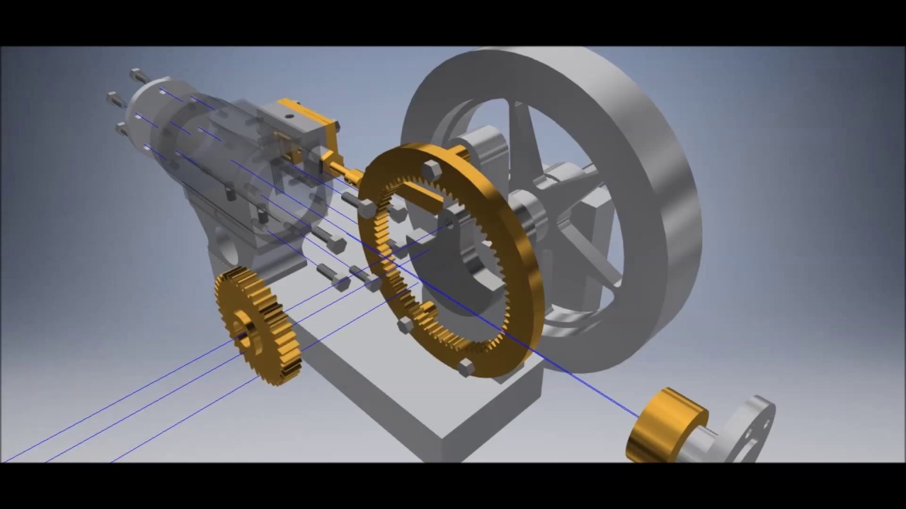 Autodesk Inventor Tutorial V12 Engine Startconnections