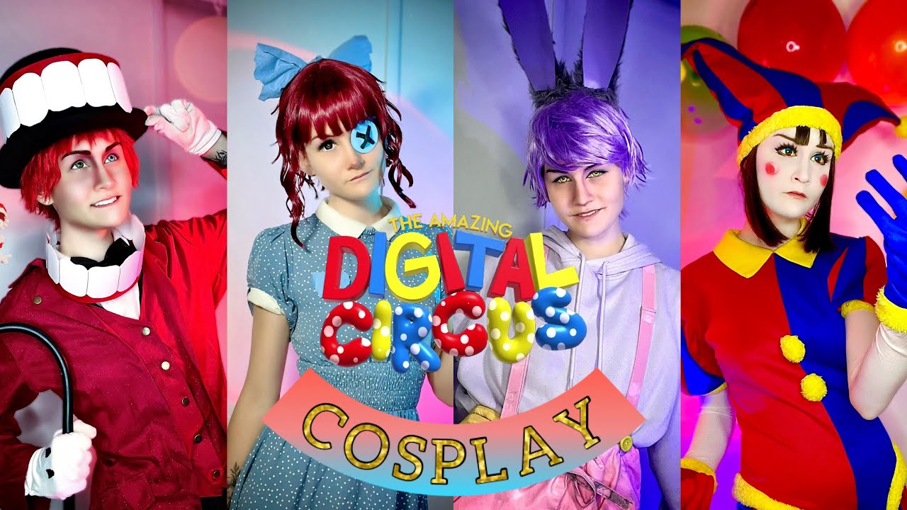 The Amazing Digital Circus Cosplay Compilation Youtube