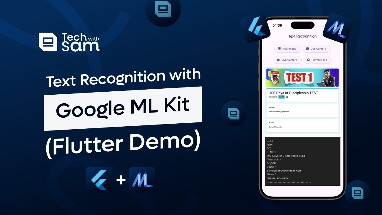 How To Integrate Text Recognition Ocr Using Google Ml Kit Flutter