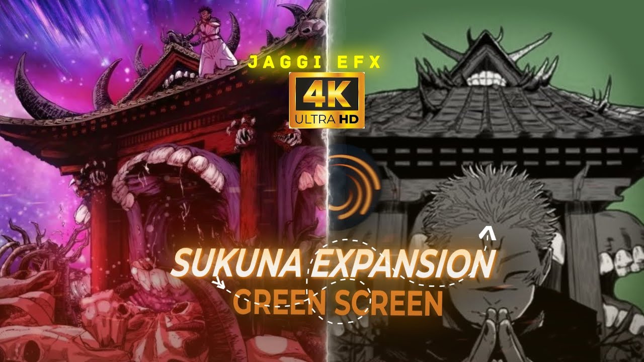 Sukunaвђ S Domain Expansion вђ Ultimate Green Screen Animation Edit рџ рџ їрџ јпёџ