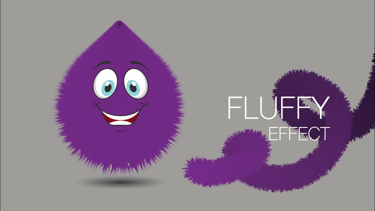 Fluffy Effect In Adobe Illustrator Youtube