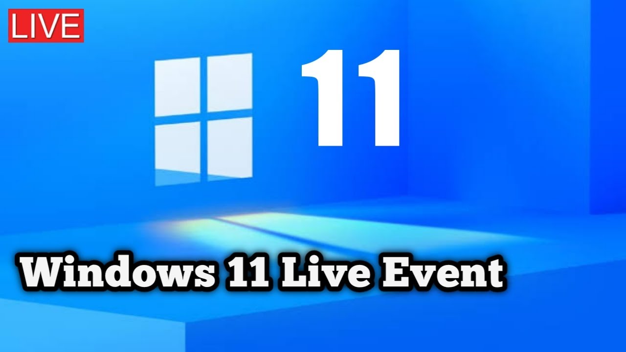 Windows 11 Launch Event The 2021 Microsoft Windows Event Youtube