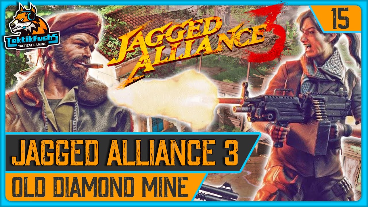 Jagged Alliance 3 15 Old Diamond Mine Playthrough Deutsch Youtube