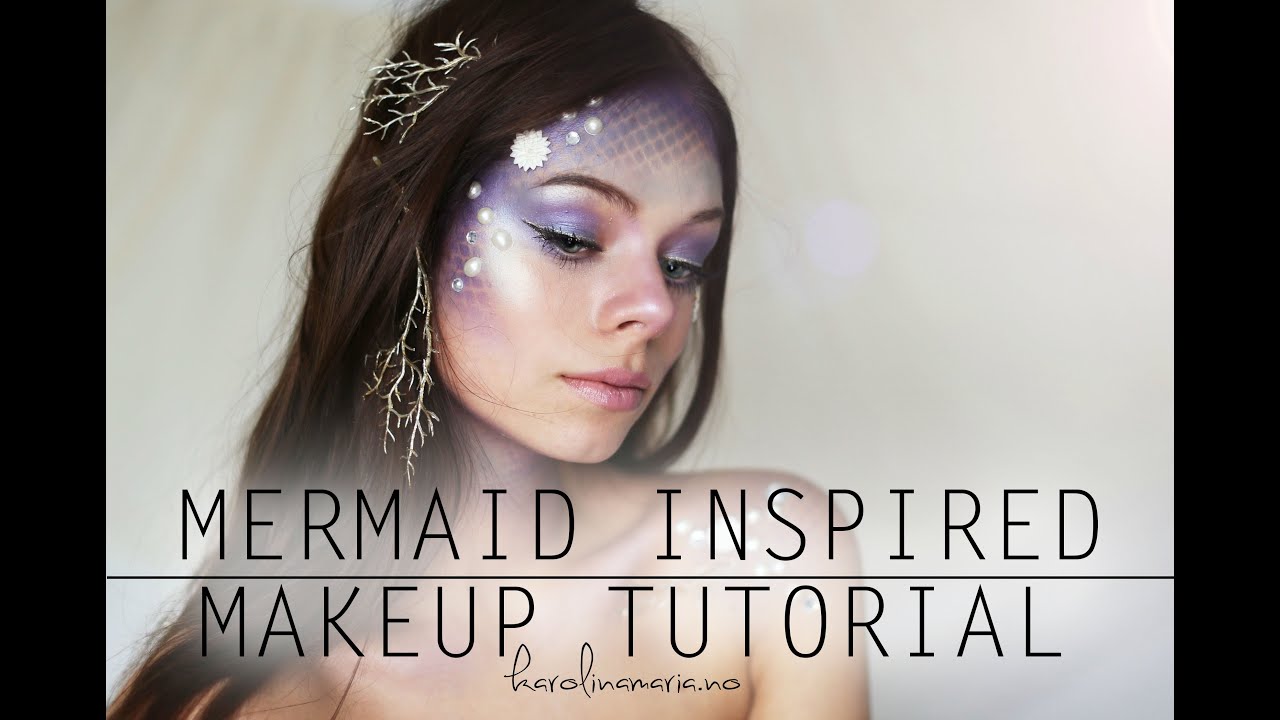 Mermaid Inspired Makeup Tutorial Youtube