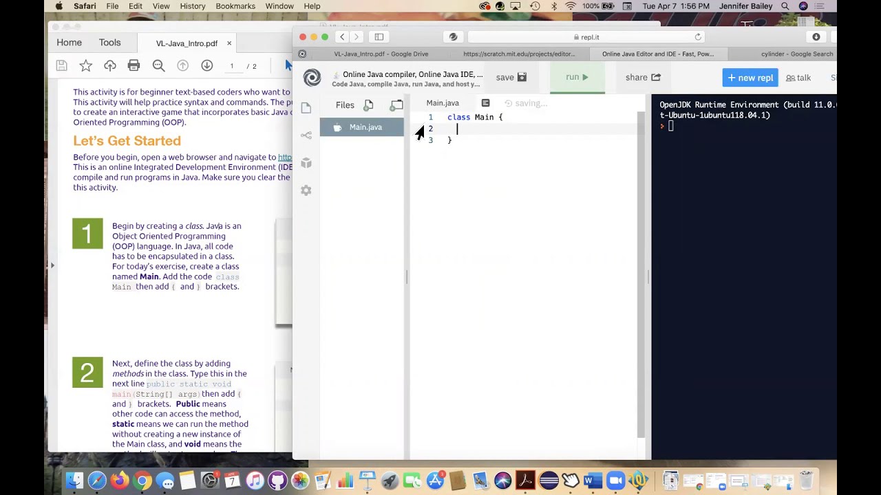 Hello World Java Youtube