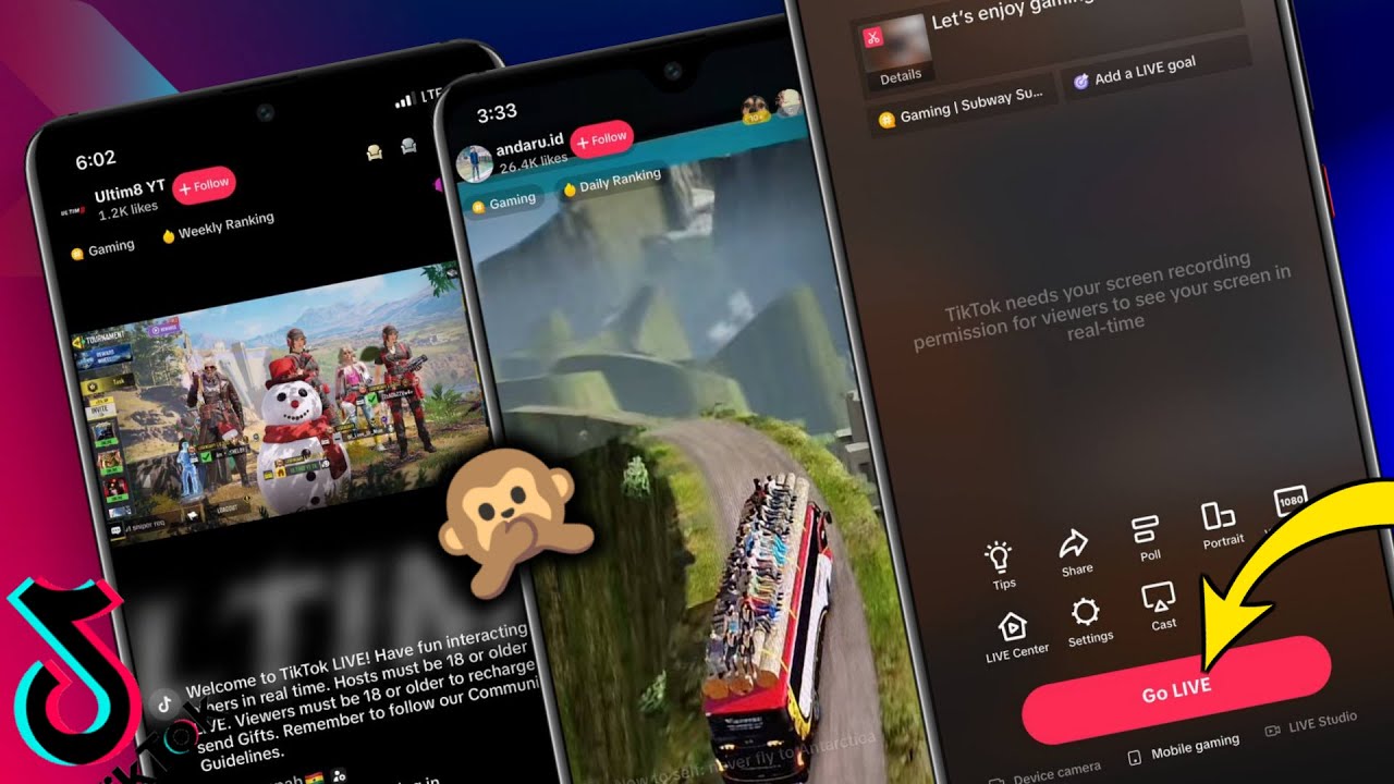 How To Enable The Mobile Gaming Option On Tiktok Live