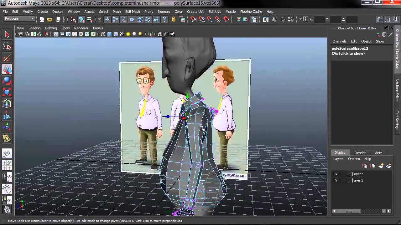 Maya Character Modeling Tutorials