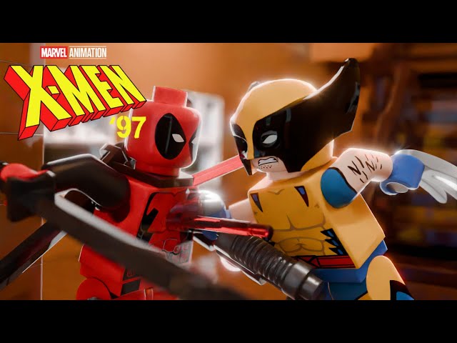 Lego Deadpool Vs Wolverine Lego Compatible Marvel Deadpool And