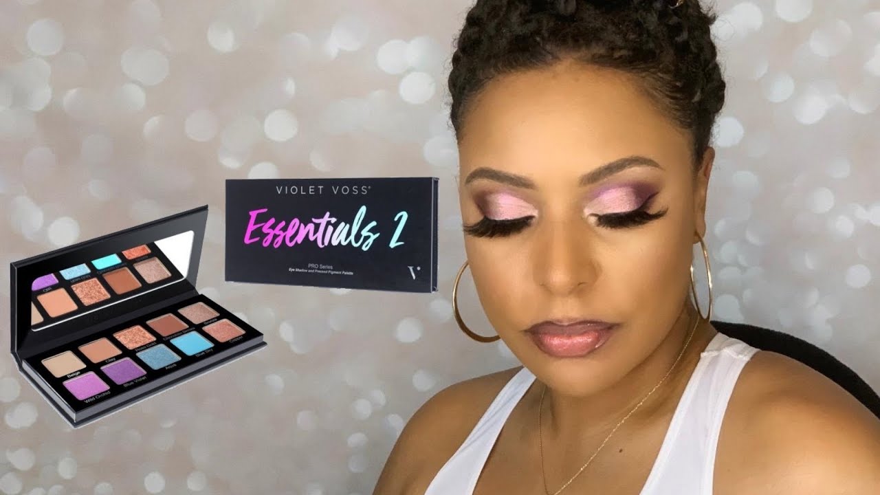 Easy Cut Crease Eyeshadow Look Ft Violet Voss Essentials 2 Palette