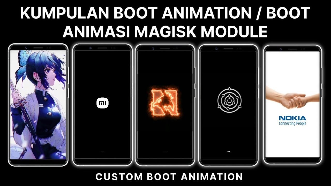 Install Anime Waifu Magisk Module Kumpulan Boot Animation Terbaik Untuk