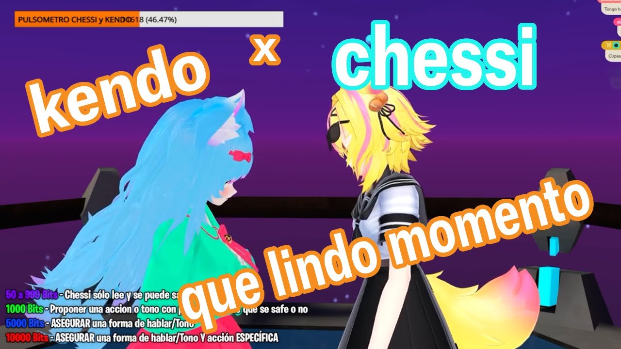 Que Lindo Momento Kendo X Chessi Youtube