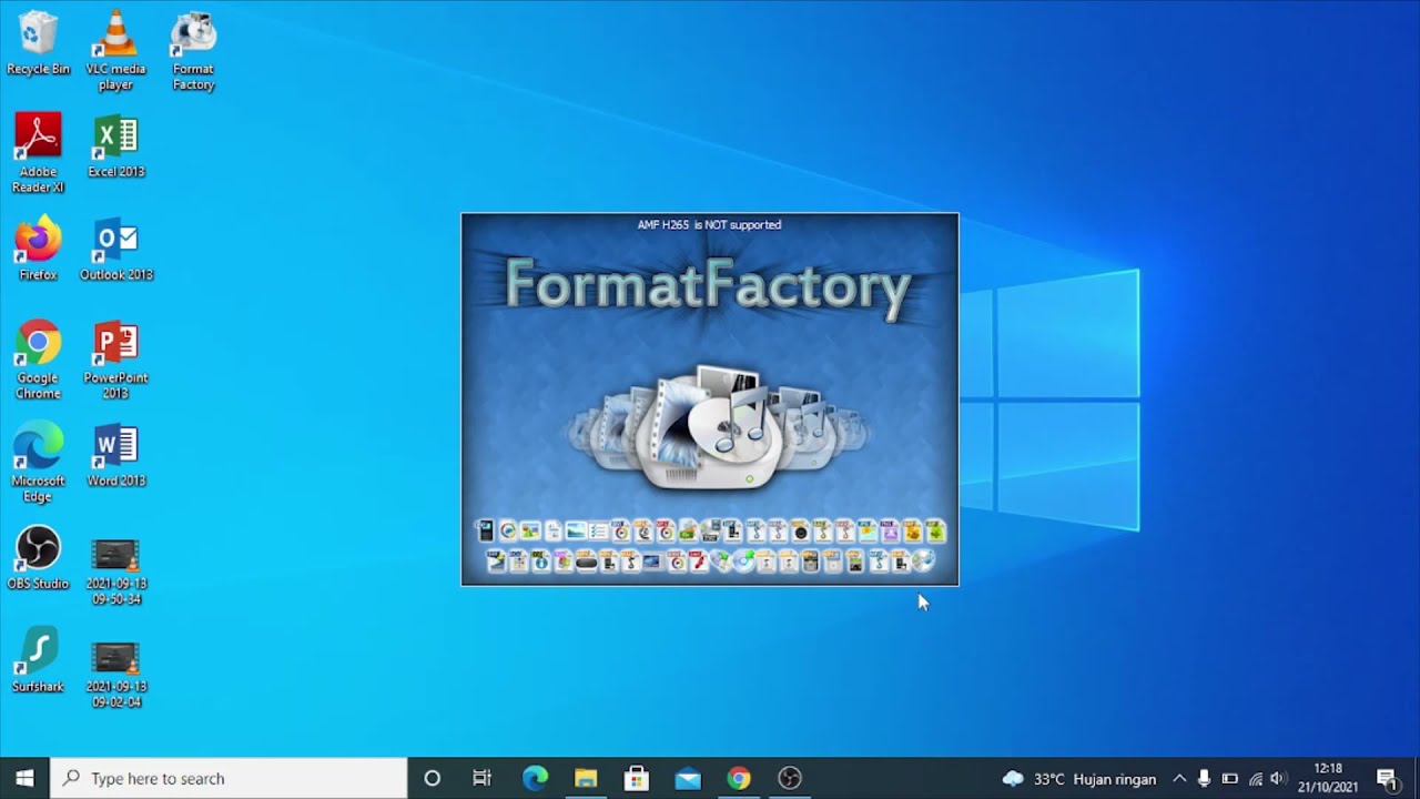How To Convert Video Files Using Format Factory Youtube