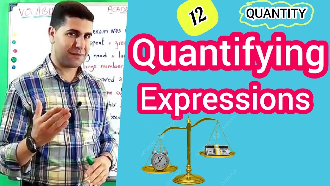 Quantifying Expressions Quantity Advanced Vocabulary Youtube