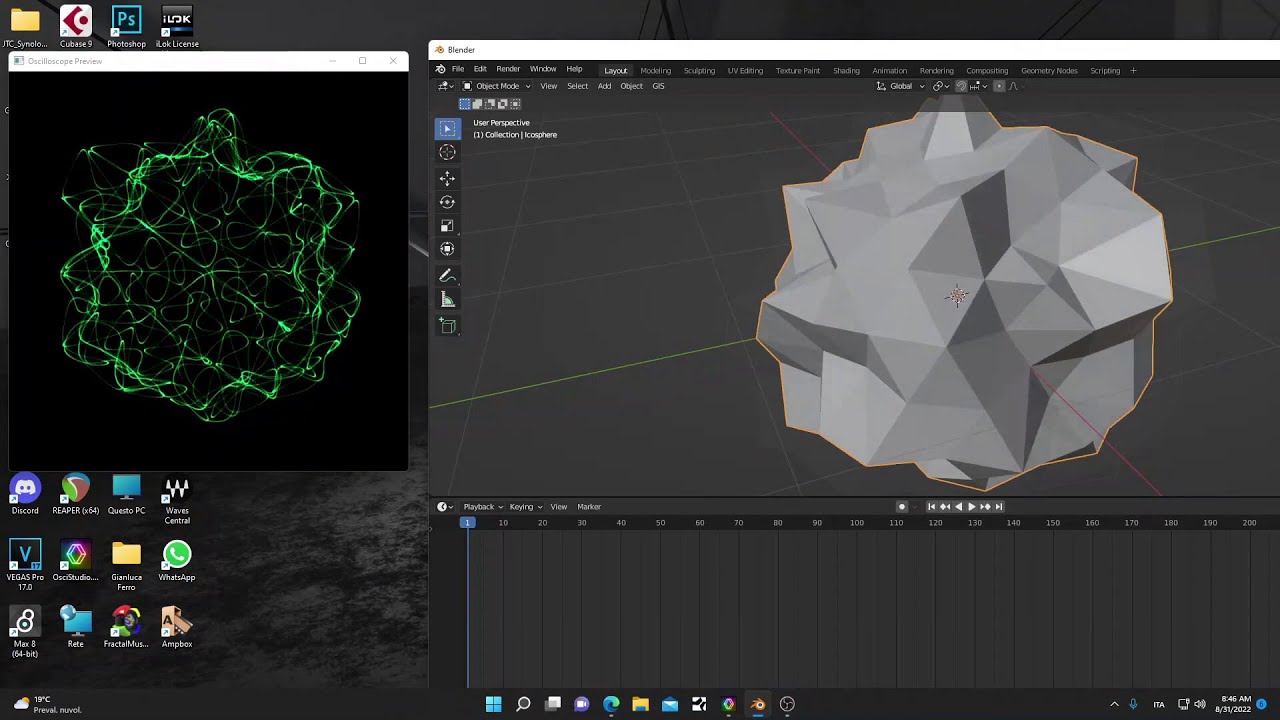 3d Sound Design With Blender And Oscistudio Youtube