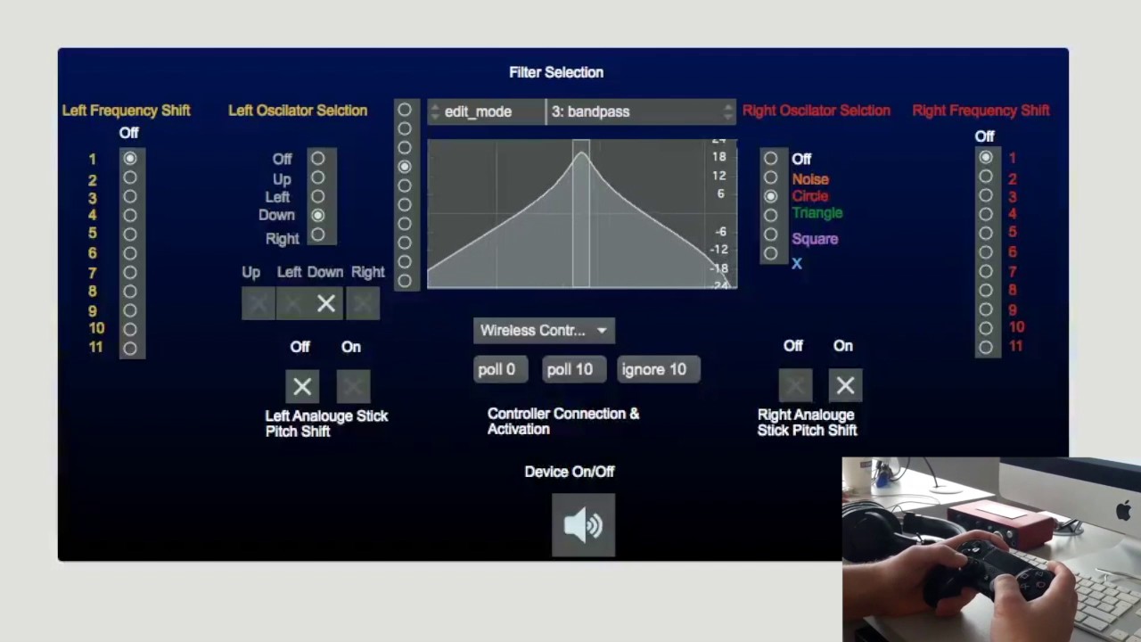 Max Msp Ps4 Patch Demo Youtube