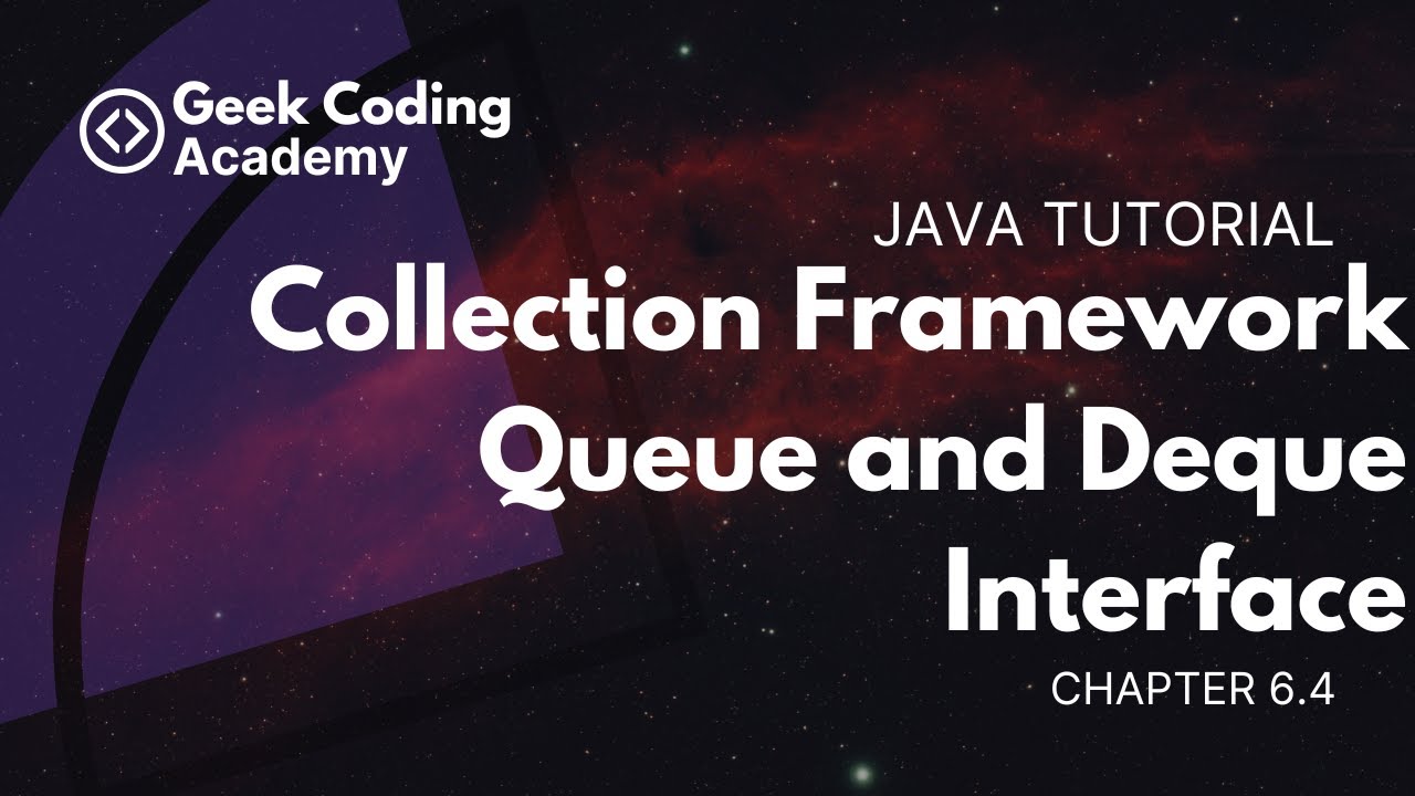 Chapter 6 4 Collections Framework Queue And Deque Interfaces Java