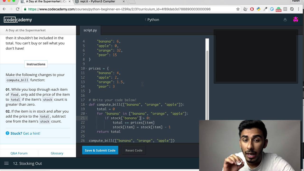 Codecademy Python Tutorial 11 Youtube