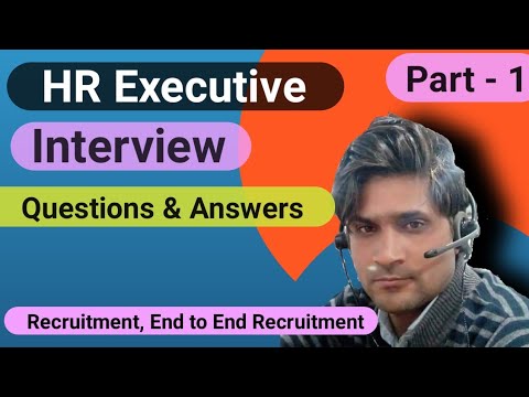 Part 1 Hr Executive Interview Questions And Answers Hr Executive