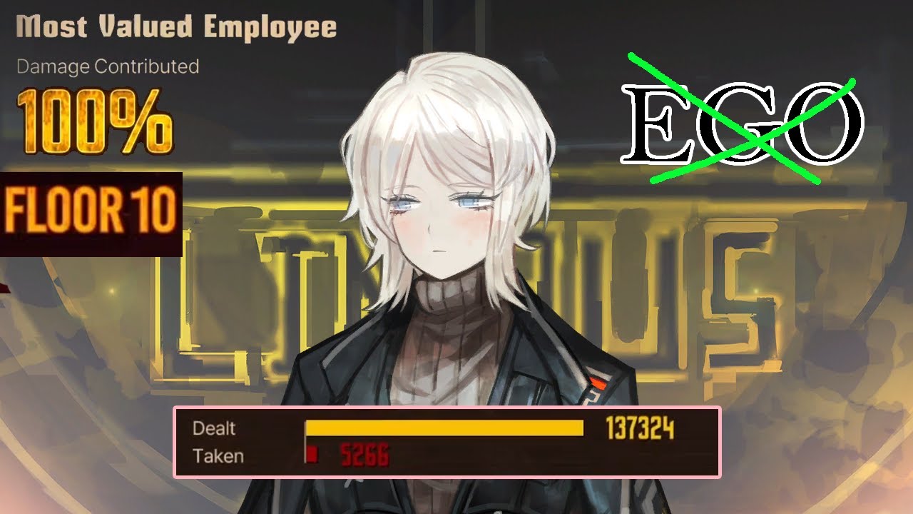 Lcb Sinner Faust Solo Md5i 10 Floors Egoless Limbus Company Youtube