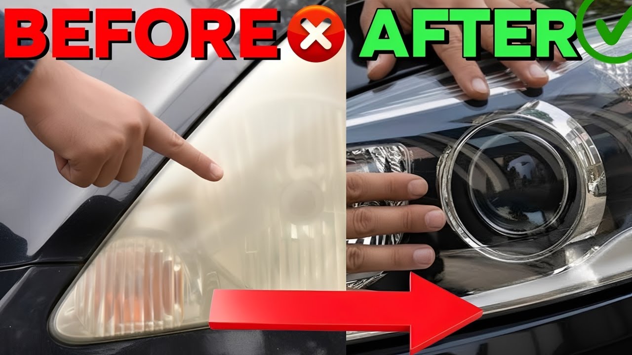 How To Restore Headlights Permanently Youtube