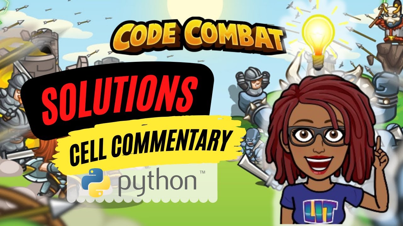 Codecombat Solutions Cell Commentary Python Youtube