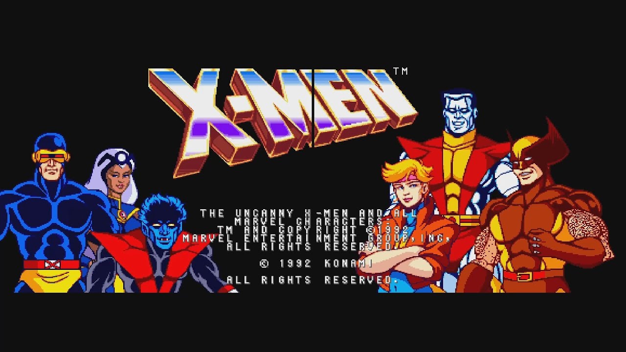 20 Mins Of X Men Intro Us 6p Arcade Youtube