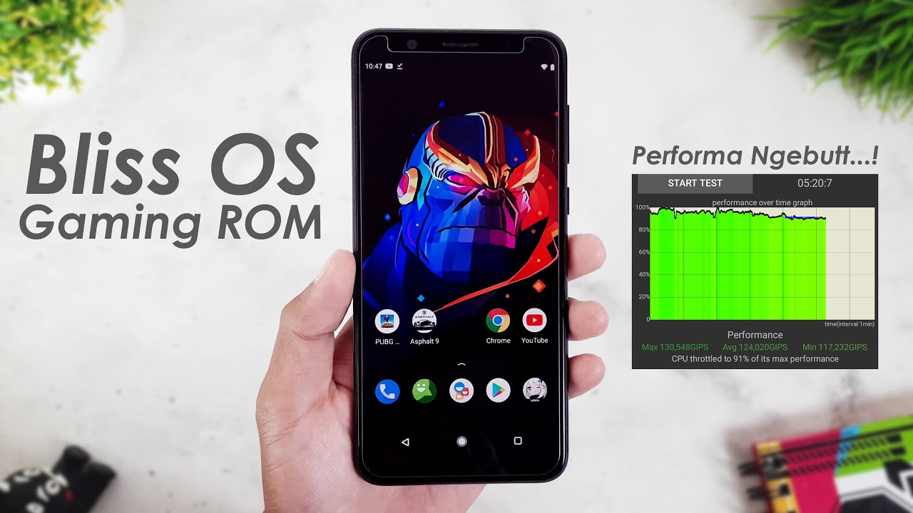 Gaming Rom Bliss Os V14 4 Youtube