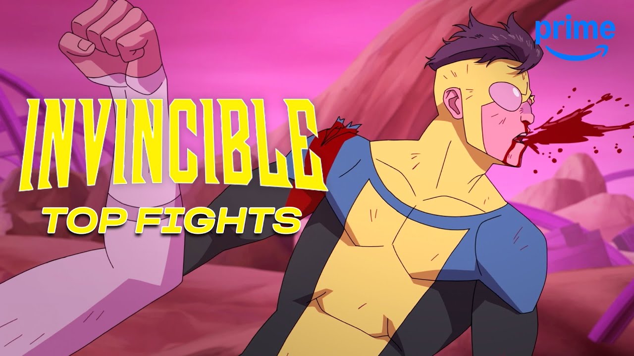 Top Fight Scenes S1 2 Invincible Prime Video Youtube