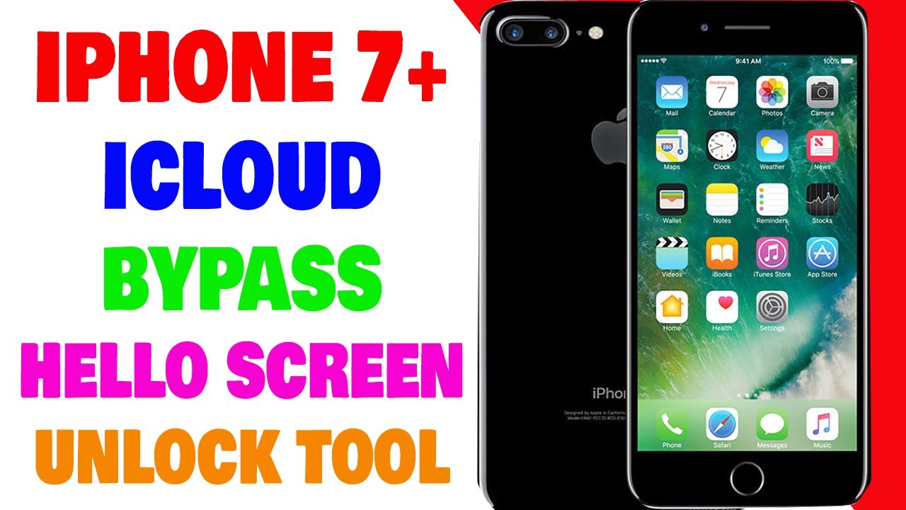 Iphone 7 Plus Icloud Bypass Iphone 7 Plus Hello Bypass Done By Unlock