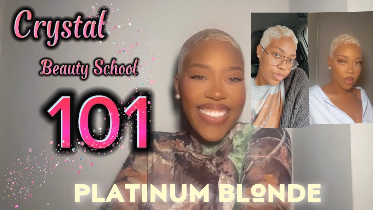 Achieving Platinum Blonde Hair Tips Hairtips Platinum Pixiecut