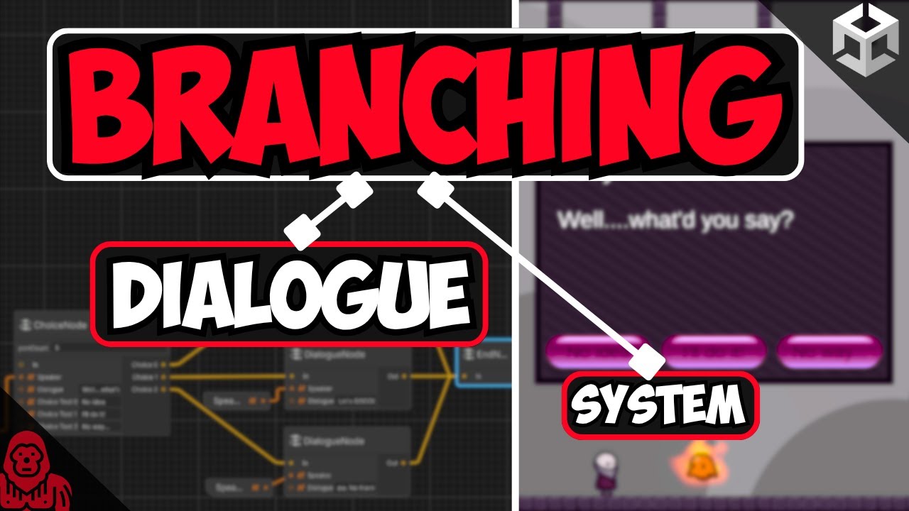 Make A Branching Dialogue System Using Graph Toolkit Unity Tutorial