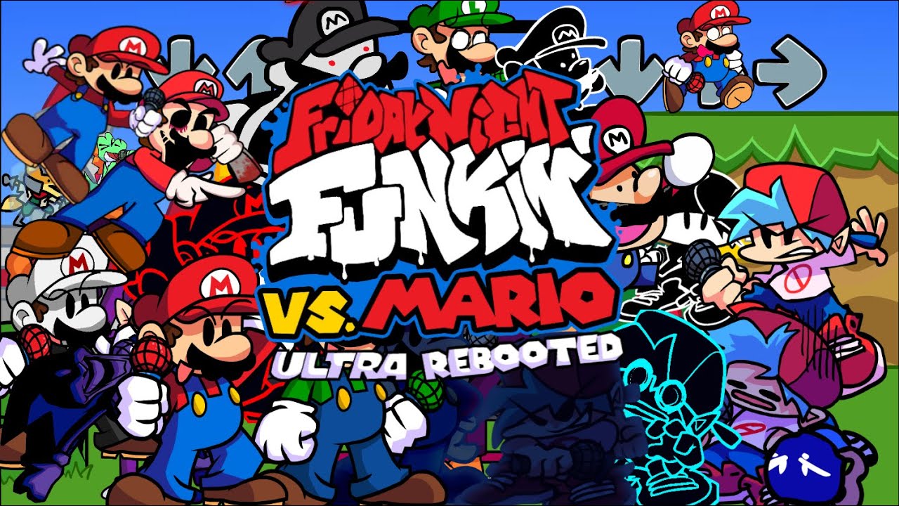 Friday Night Funkin Vs Mario Ultra Rebooted Demo Youtube