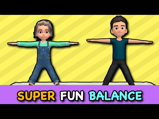 Super Fun Balance Coordination For Kids 20 Min Workout Videos For Kids